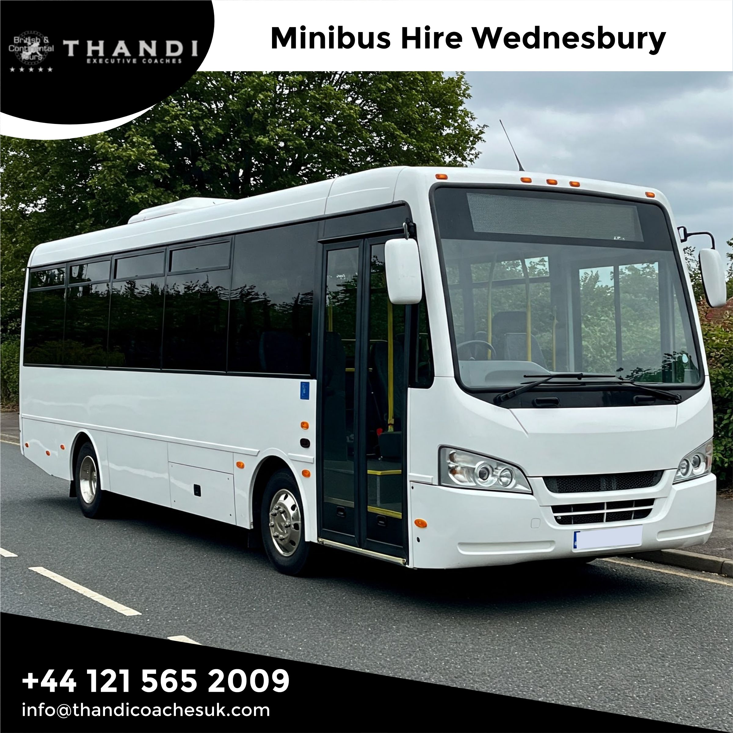 Affordable Minibus Hire Wednesbury | Thandi Executive Coaches